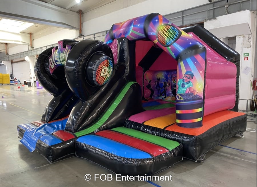 Disco Bouncy Castle Hire | Groove & Bounce | Perfect for Parties