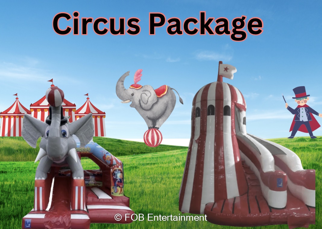 Inflatable Circus Package Hire Ultimate Party Fun For your Event