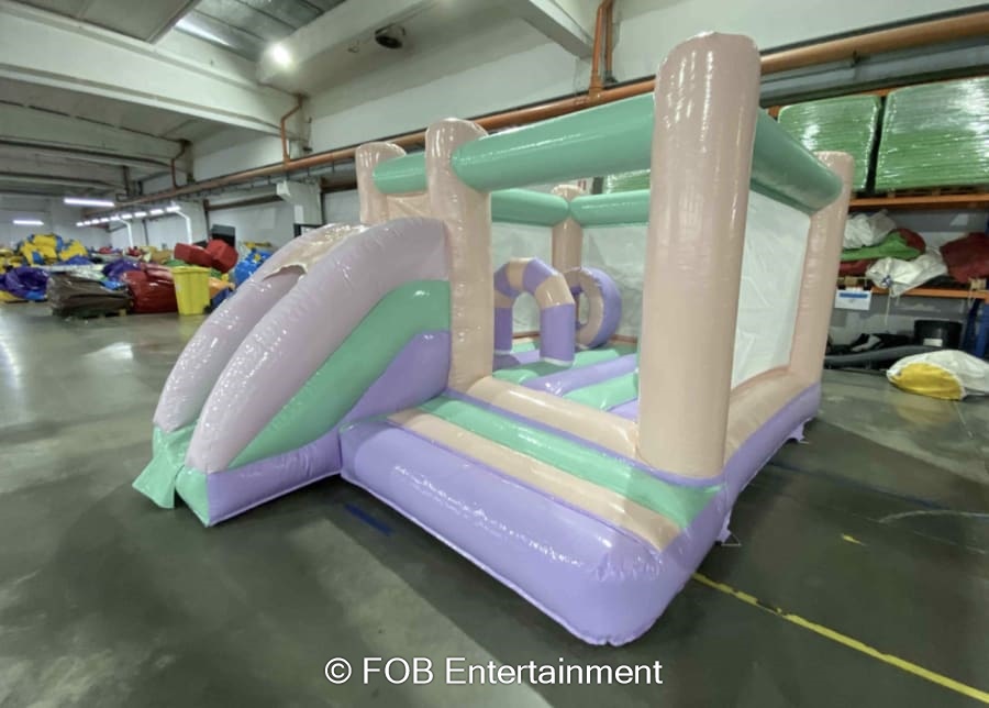 Pastel Bouncy Castle Hire – Stylish & Fun for Any Event | Book Now