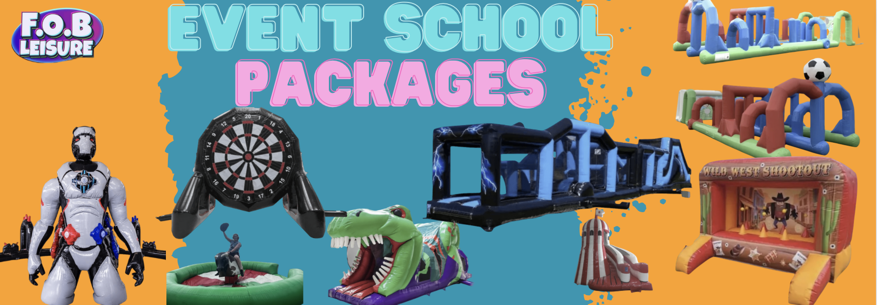 Inflatable Fun Packages for Schools & Event Fairs: Engage & Entertain